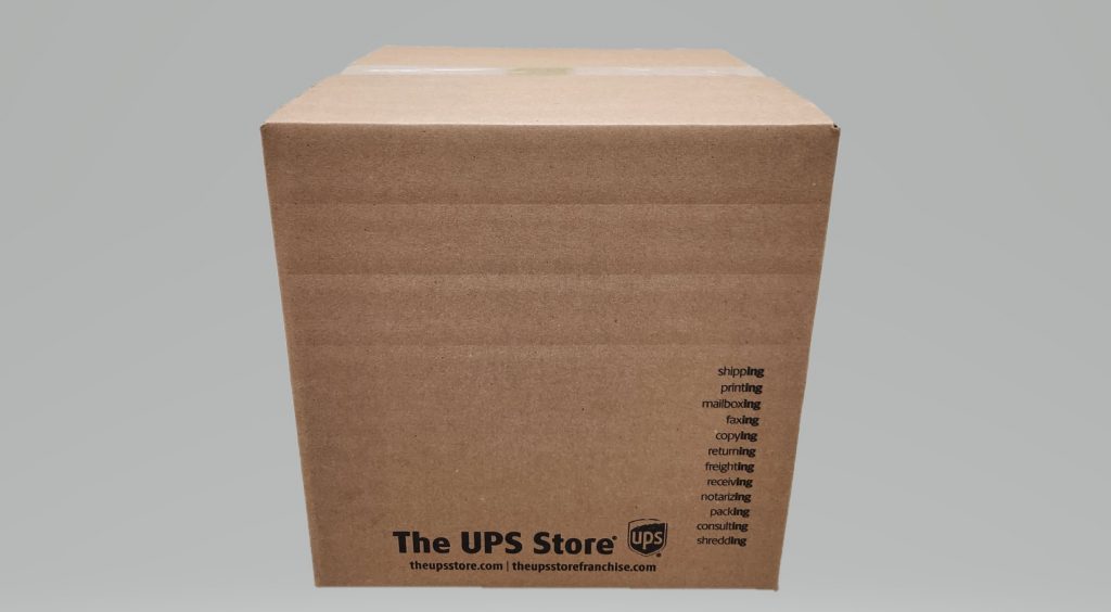 14 x 14 x 14 (-12 -10 -8) Kraft Vari-Depth Boxes w/ UPS Logo (25 Boxes ...