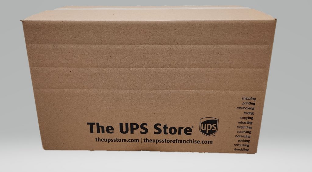 20 x 12 x 12 (-10 -8 -6) Kraft Vari-Depth Boxes w/ UPS Logo (10 Boxes ...