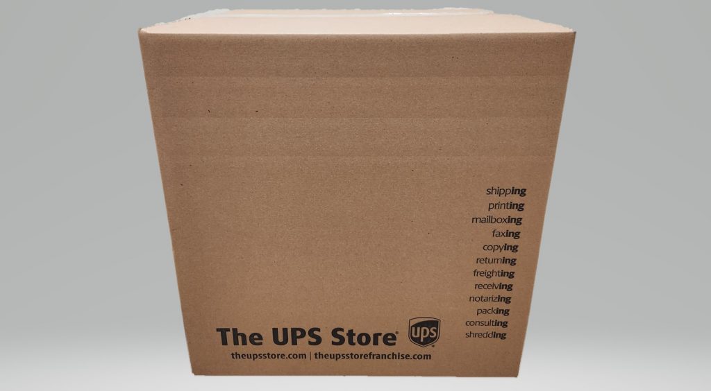 20 x 20 x 20 ( -18 -16 -14 ) Kraft Vari-Depth Boxes w/ UPS Logo (15 ...